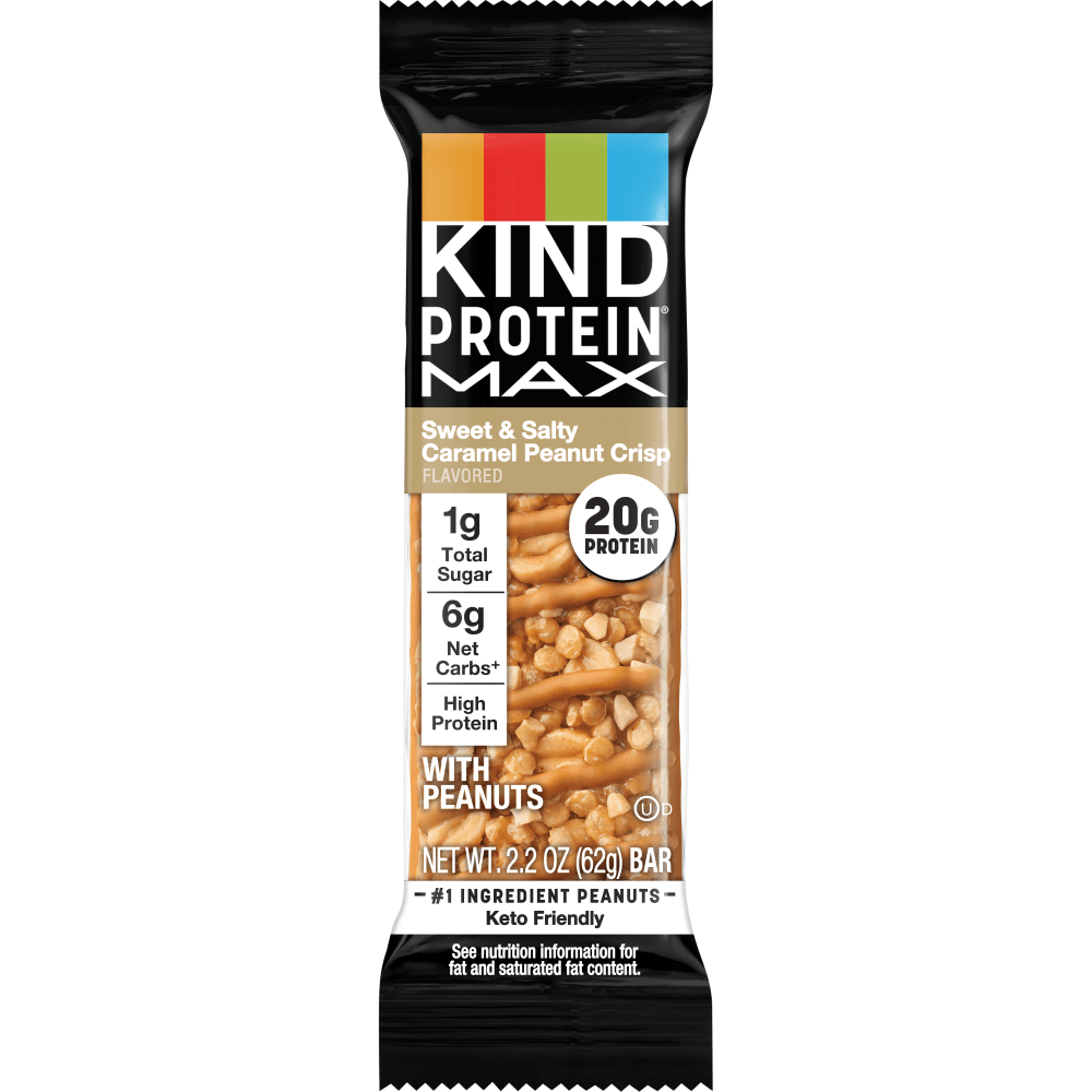 Sweet & Salty Caramel Peanut Crisp | KIND Snacks US